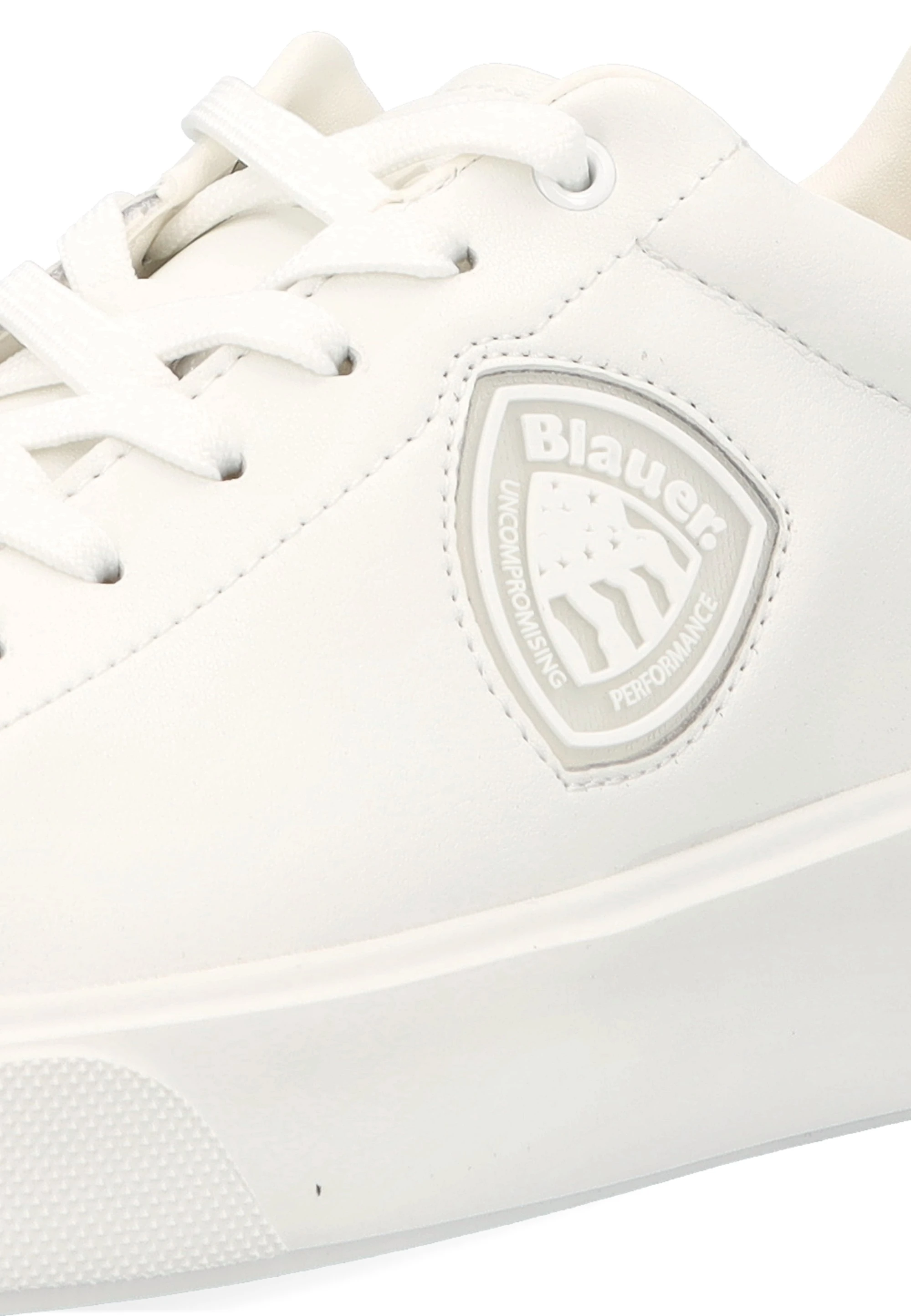 Sneakers bianche Blauer uomo BUCK07 LEA - Nico.it