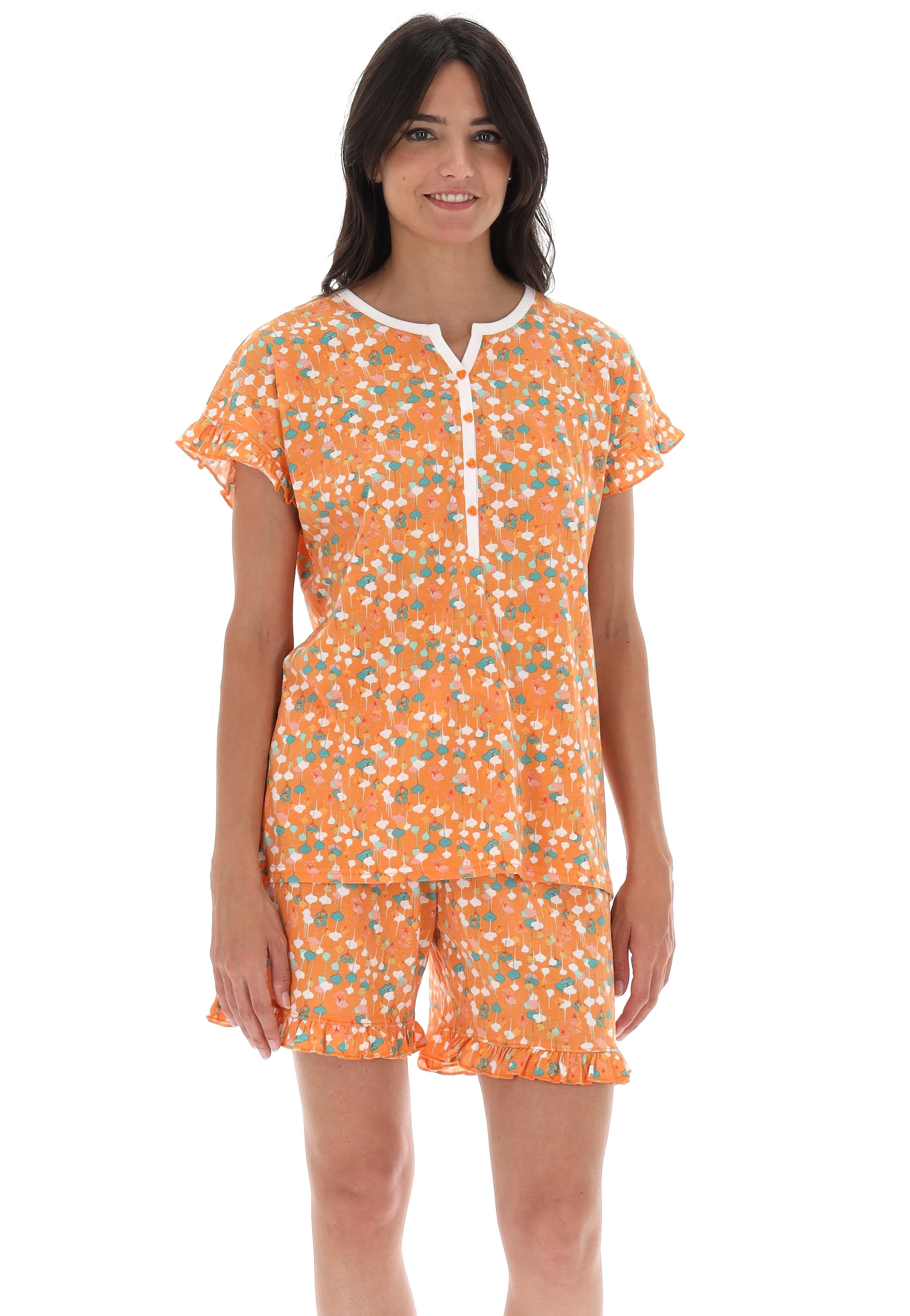 Pigiama corto serafino Lovable donna art. 9L0EQLX - Nico.it
