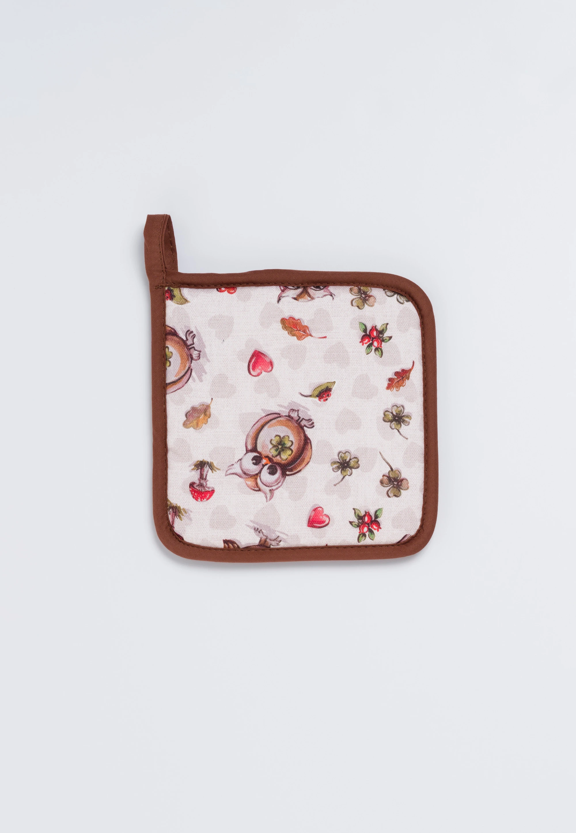 Set presine con gufetti e cuori NicoHome - Nico.it