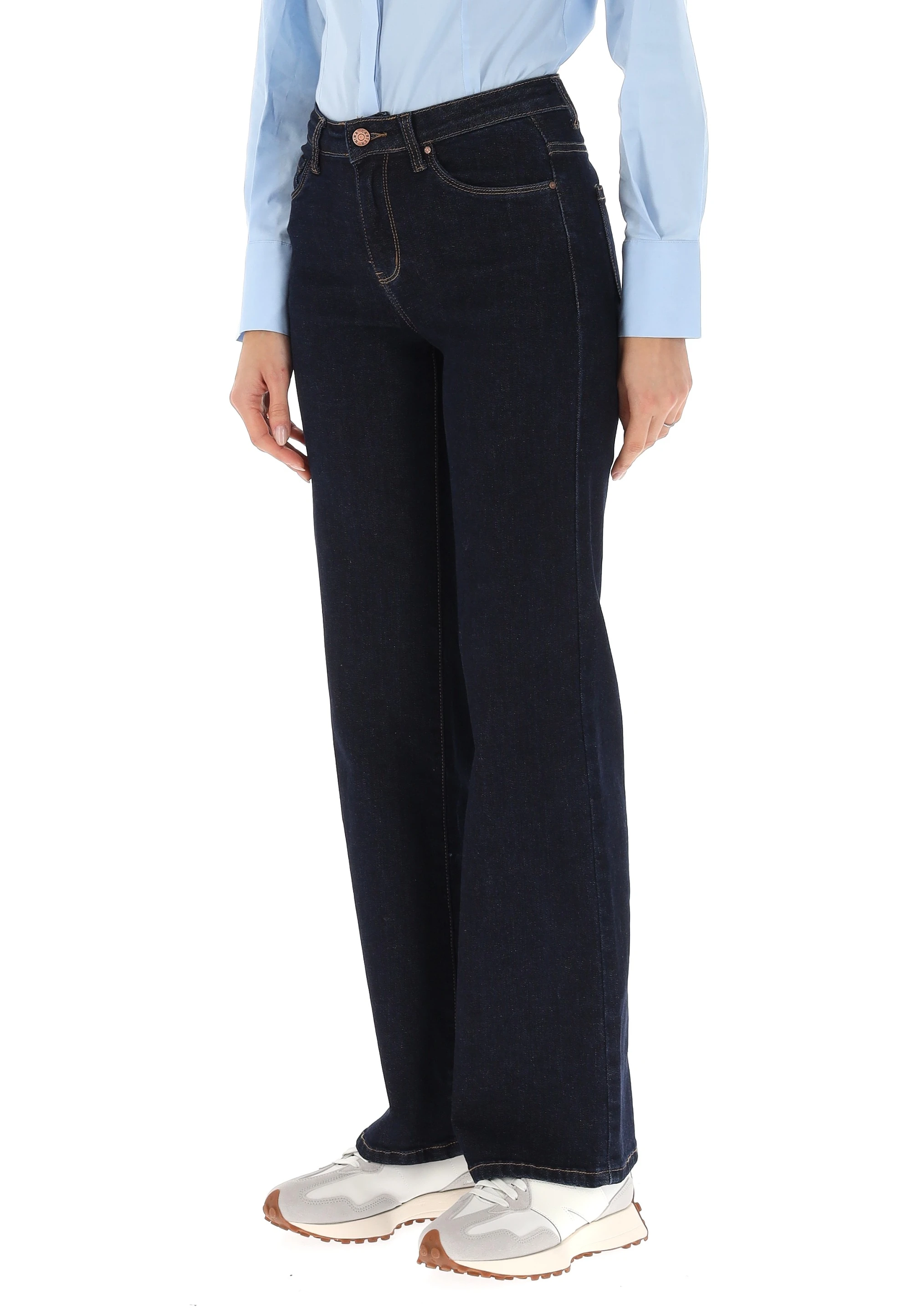 Jeans a zampa Nina Carter mod. Flare - Nico.it