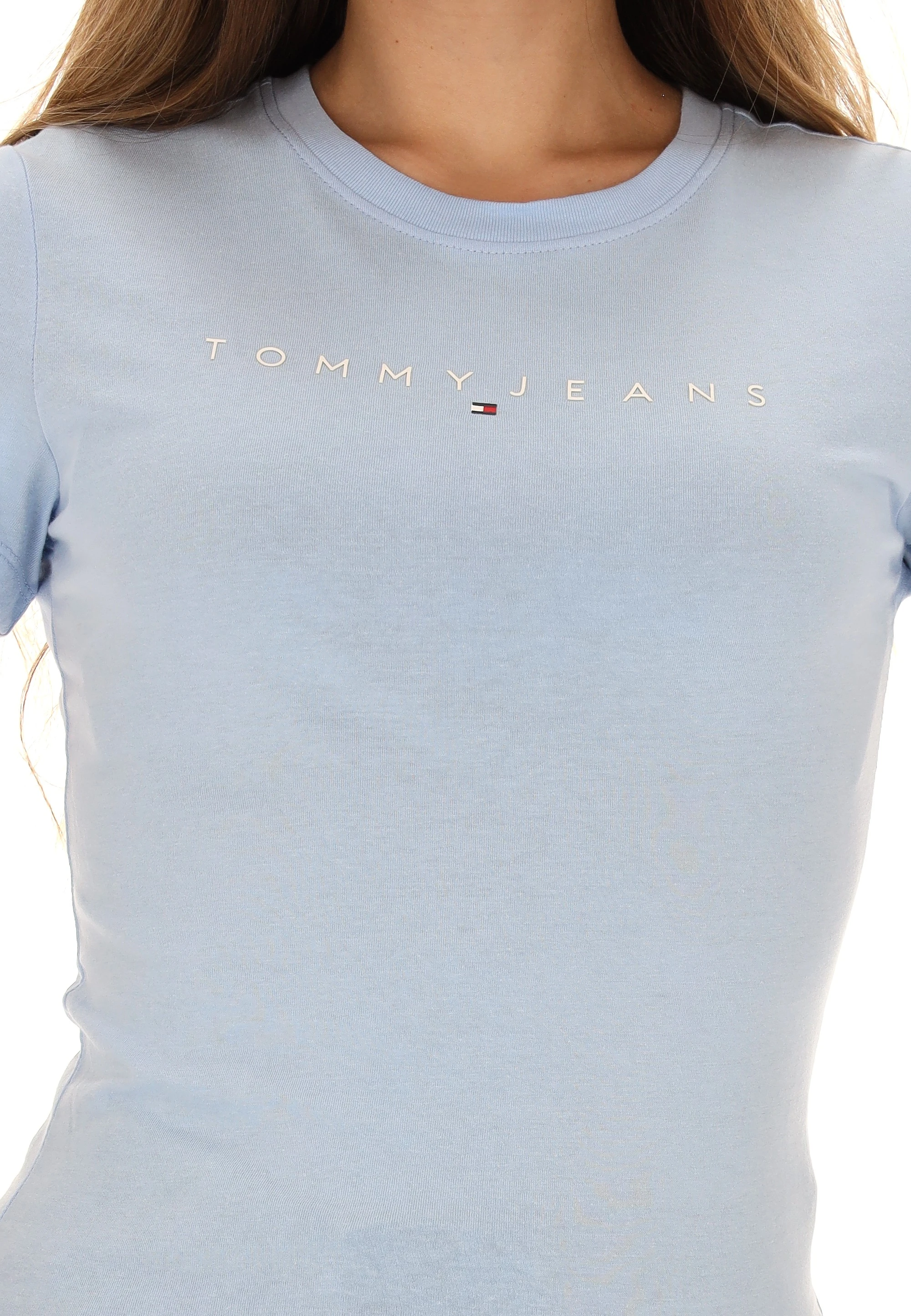 T-shirt Tommy Jeans con logo gommato - Nico.it